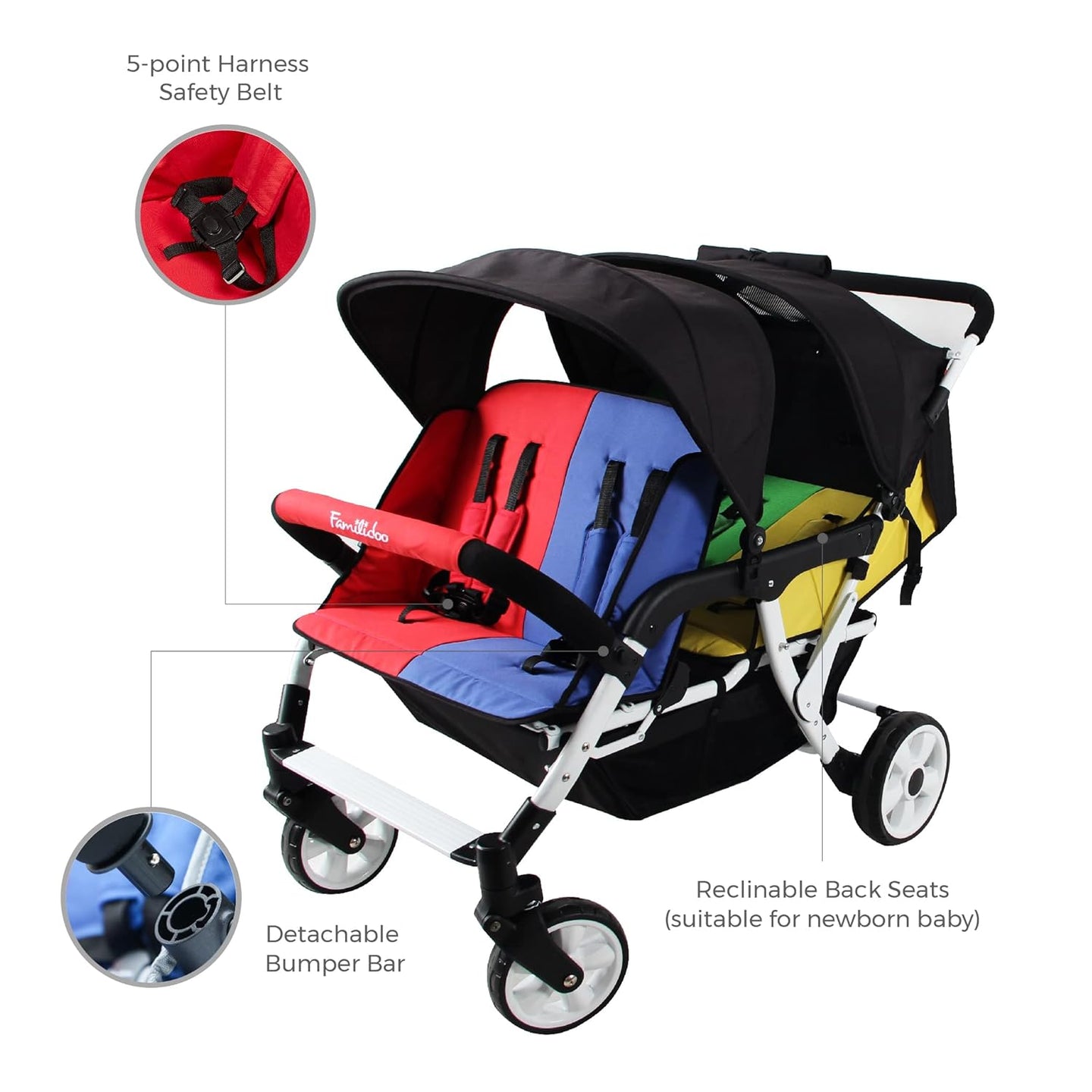 Motorized Stroller Wagon, Quad Stroller & More | Daycare Essentials ...