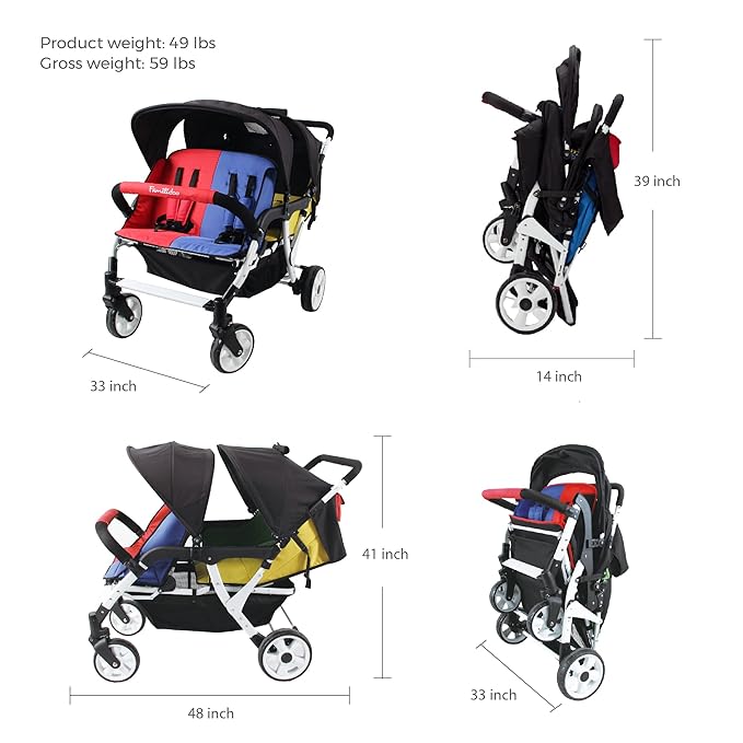 Motorized Stroller Wagon, Quad Stroller & More | Daycare Essentials ...